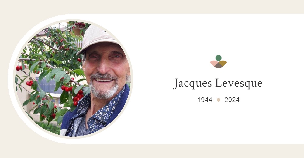 Jacques Levesque (1944 - 2024) | Québec, QC | Avis de décès
