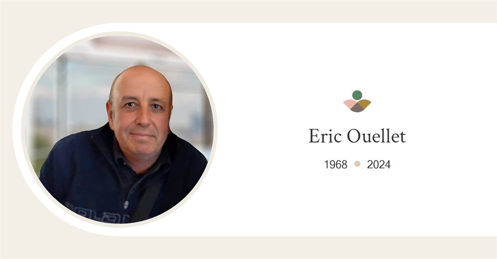 Eric Ouellet (1968 - 2024) | Montréal, QC | Avis de décès