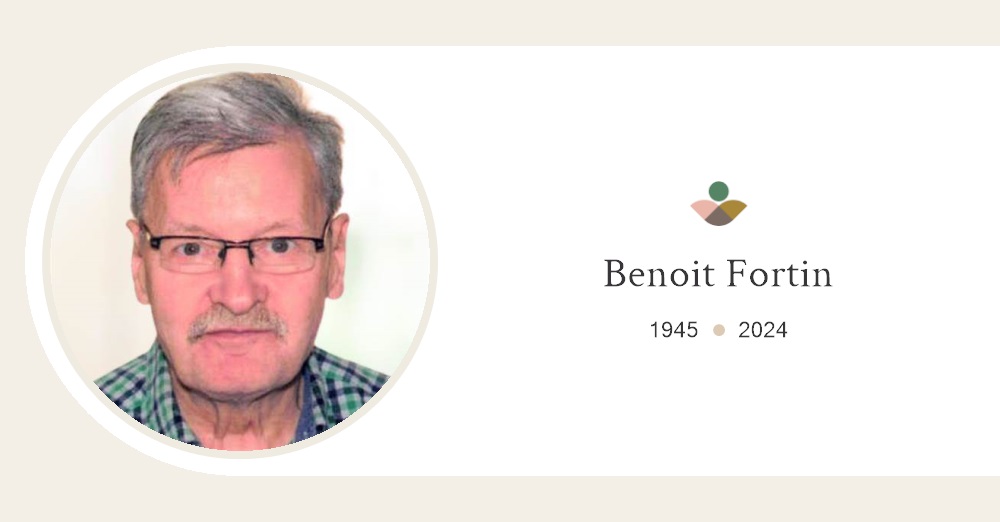 Benoit Fortin (1945 - 2024) | Québec, QC | Avis de décès