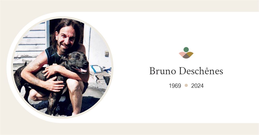 Bruno Deschênes (1969 - 2024) | Québec, QC | Avis de décès