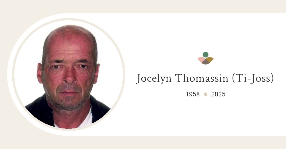 Jocelyn Thomassin (Ti-Joss) (1958 - 2025) | Québec, QC | Avis de décès ...