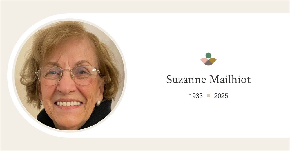 Suzanne Mailhiot (1933 - 2025) | Saint-Augustin-de-Desmaures, QC | Avis ...