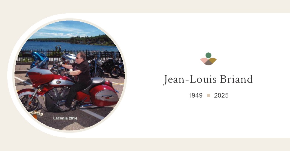 Jean-Louis Briand (1949 - 2025) | Québec, QC | Avis de décès