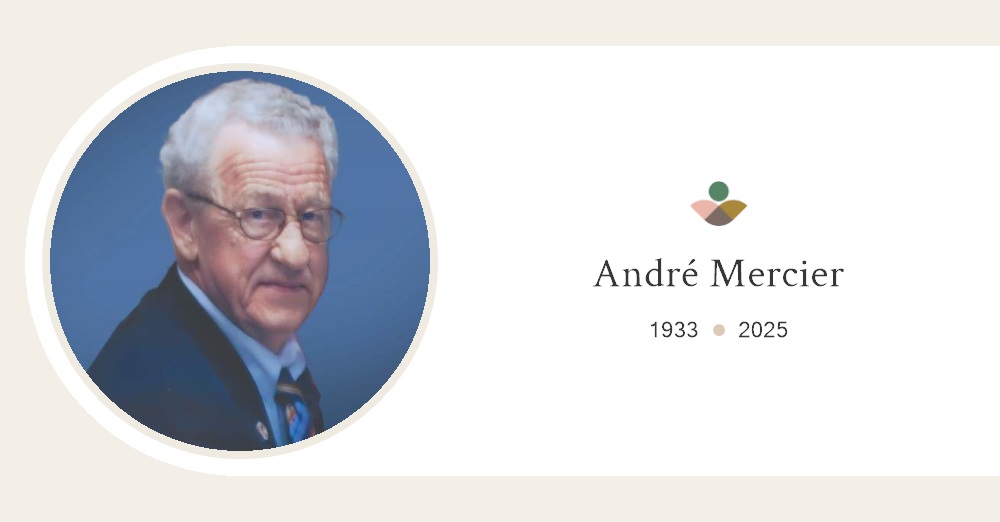 André Mercier (1933 - 2025) | Québec, QC | Avis de décès