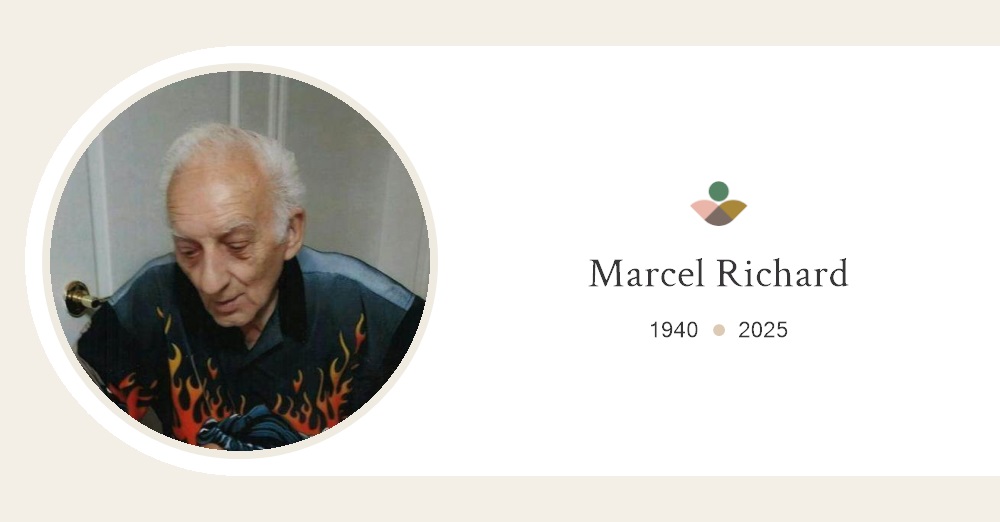 Marcel Richard (1940 - 2025) | Québec, QC | Avis de décès
