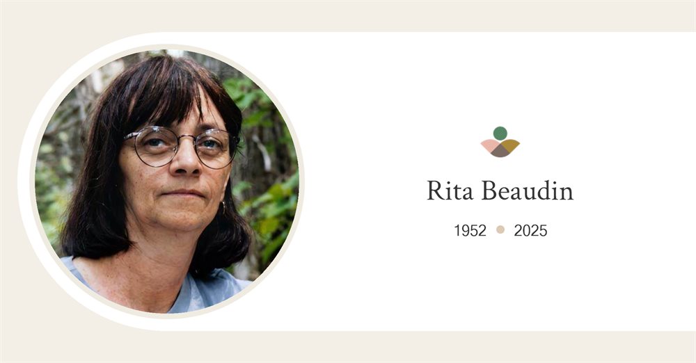 Rita Beaudin (1952 - 2025) | Gaspé, QC | Avis de décès