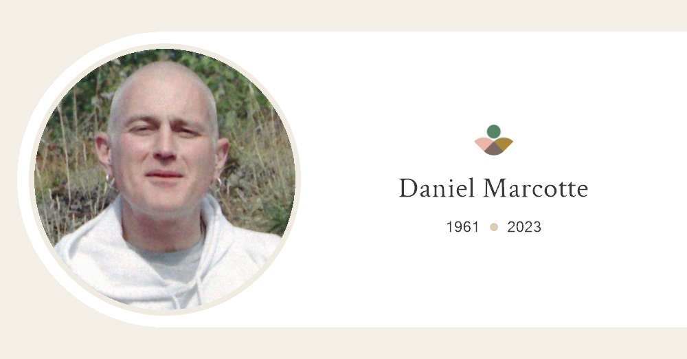 Daniel Marcotte (1961 - 2023) | Québec, QC | Avis de décès | Funera