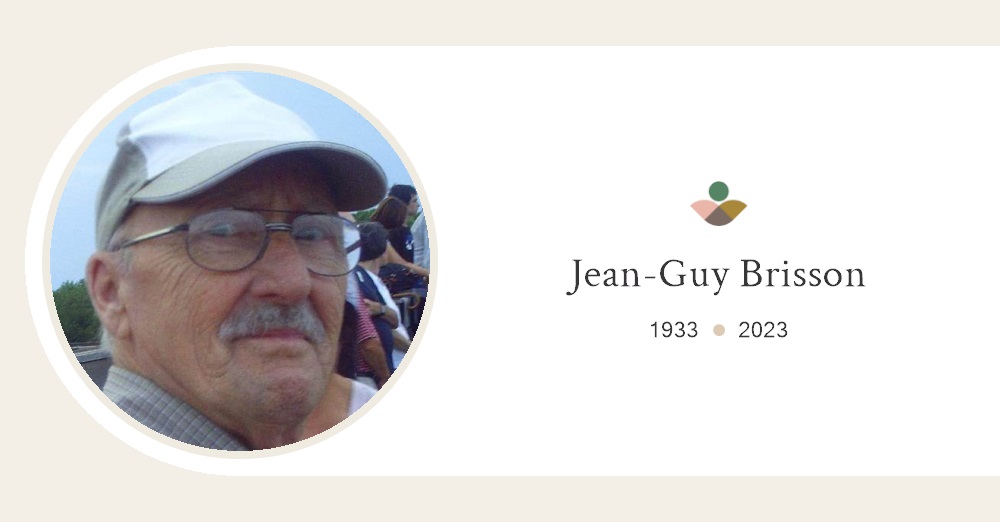 Jean-Guy Brisson (1933 - 2023) | Québec, QC | Avis de décès