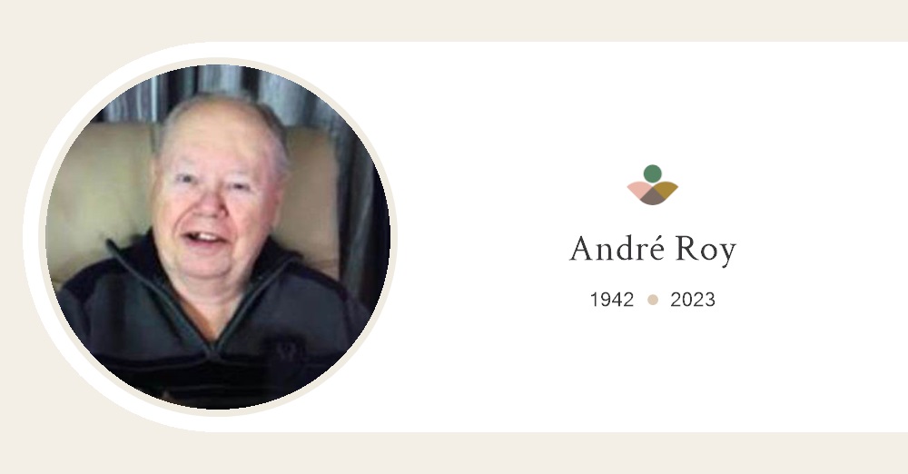 André Roy (1942 - 2023) | Port-Cartier, QC | Avis de décès