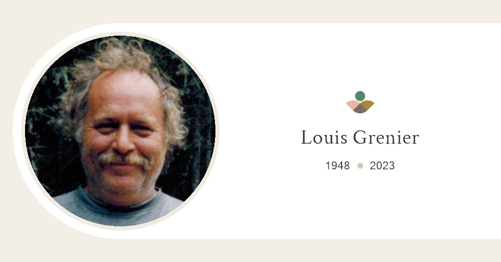 Louis Grenier (1948 - 2023) | Sainte-Brigitte-de-Laval, QC | Avis de ...