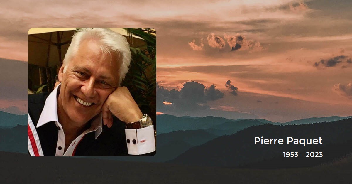 Pierre Paquet (1953 - 2023) | Québec, QC | Avis de décès