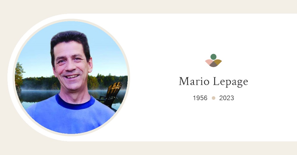 Mario Lepage (1956 - 2023) | Québec, QC | Avis de décès